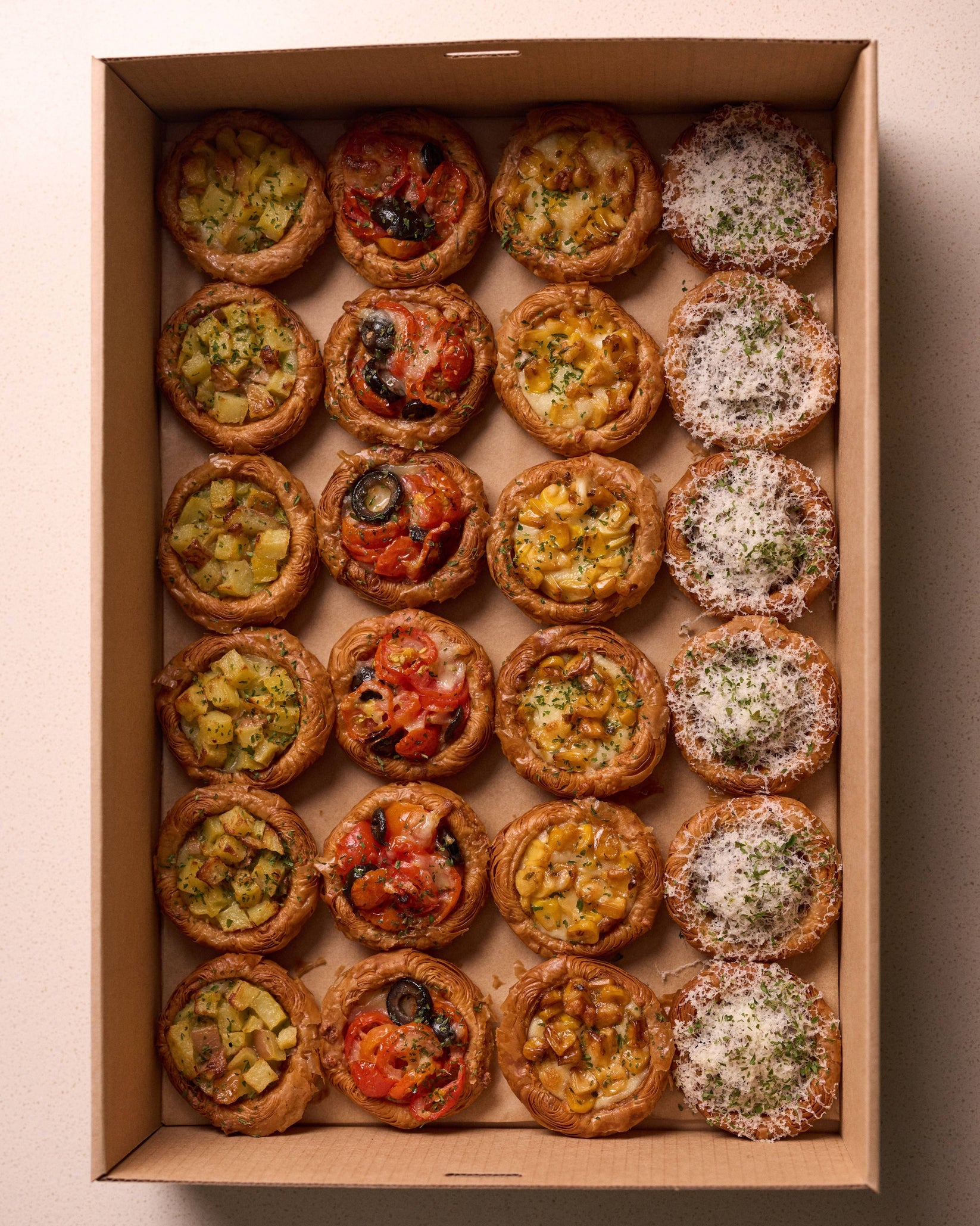 Mini Savoury Danish Set (24pcs)